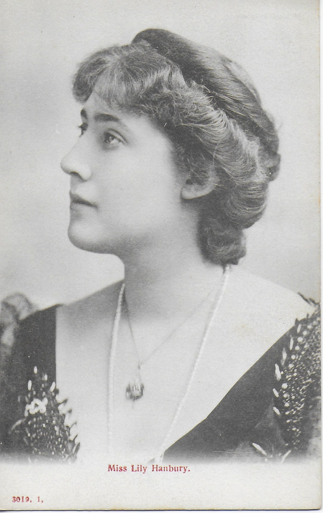 RPPC British Actress Miss Lily Hanbury, Theatre Star, Famed Beauty, #2 ...