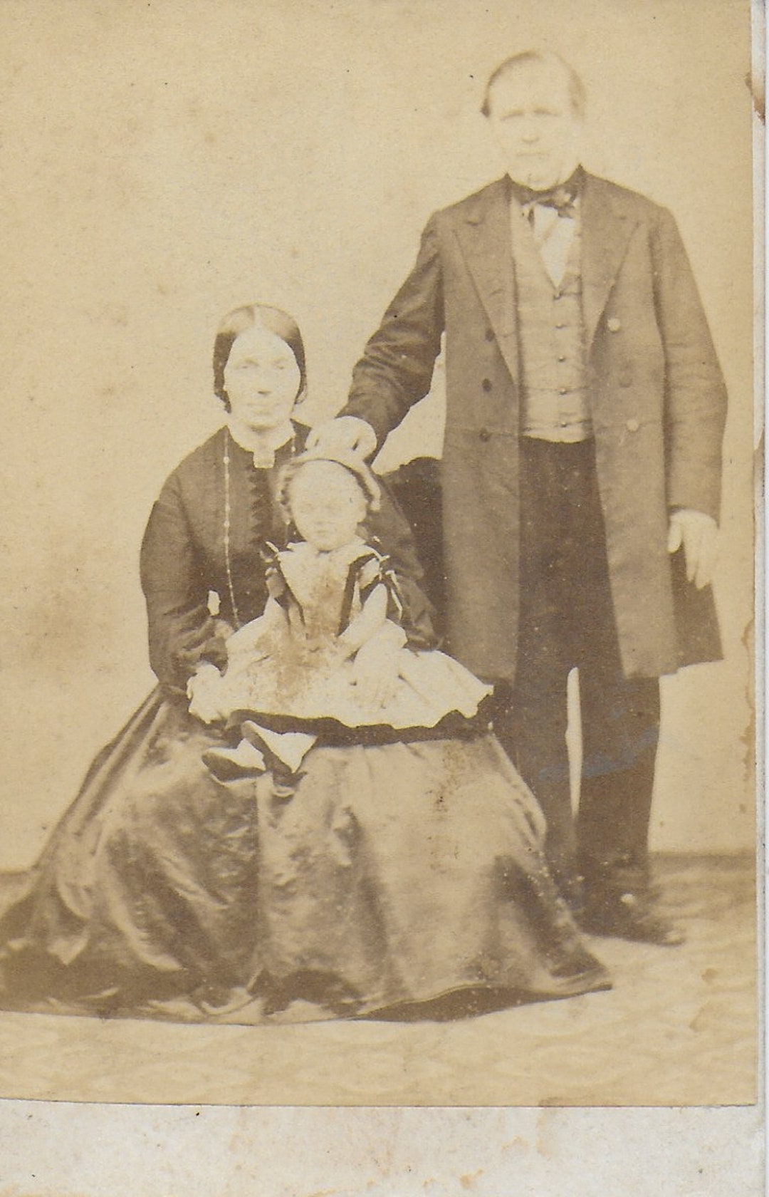 Victorian CDV, Victorian Photo, Family Portrait, Father, Mother ...
