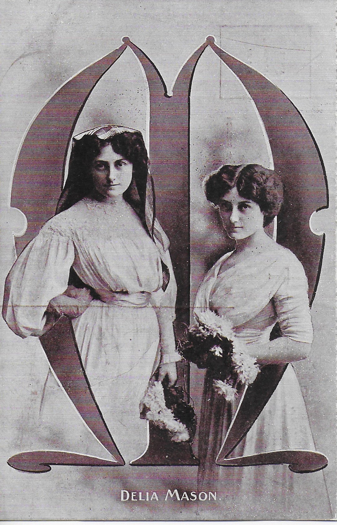 RPPC, British Actress, Delia Mason, Famous Beauty, Theatre Star, Famed ...