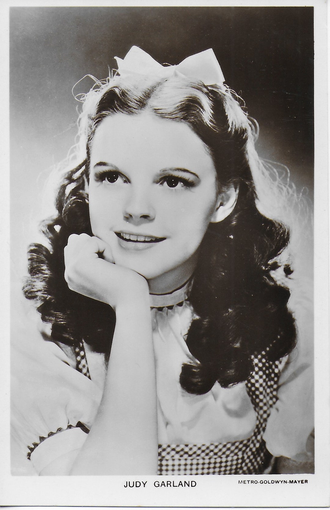 Rppc Judy Garland Hollywood Actress Film Star Hollywood Etsy