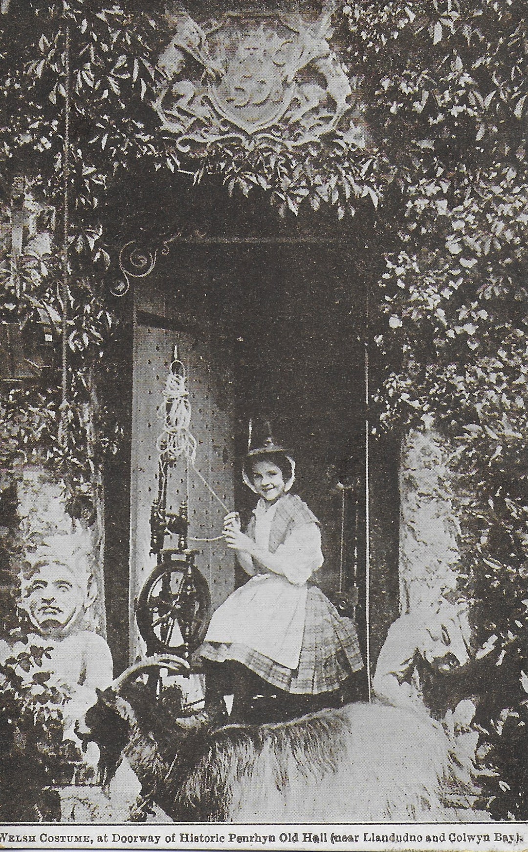 Vintage Postcard Young Lady Spinning Wheel Traditional - Etsy UK