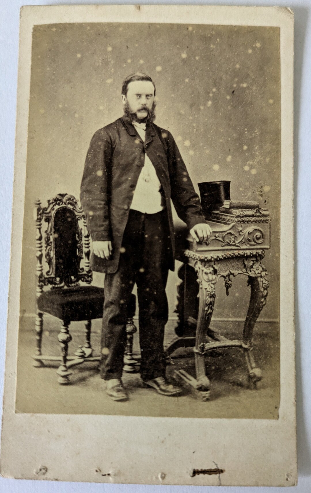 Victorian CDV Victorian Gentleman, Smart Suit,top Hat,fashion, Social ...