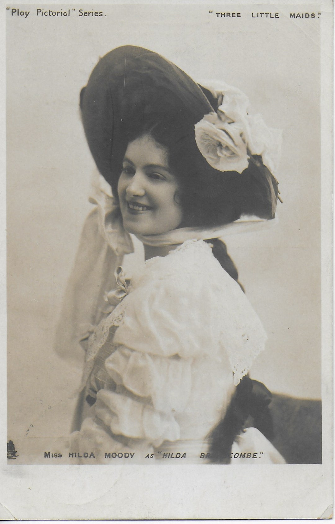 RPPC British Actress Miss Hilda Moody Theatre Star Famed - Etsy UK
