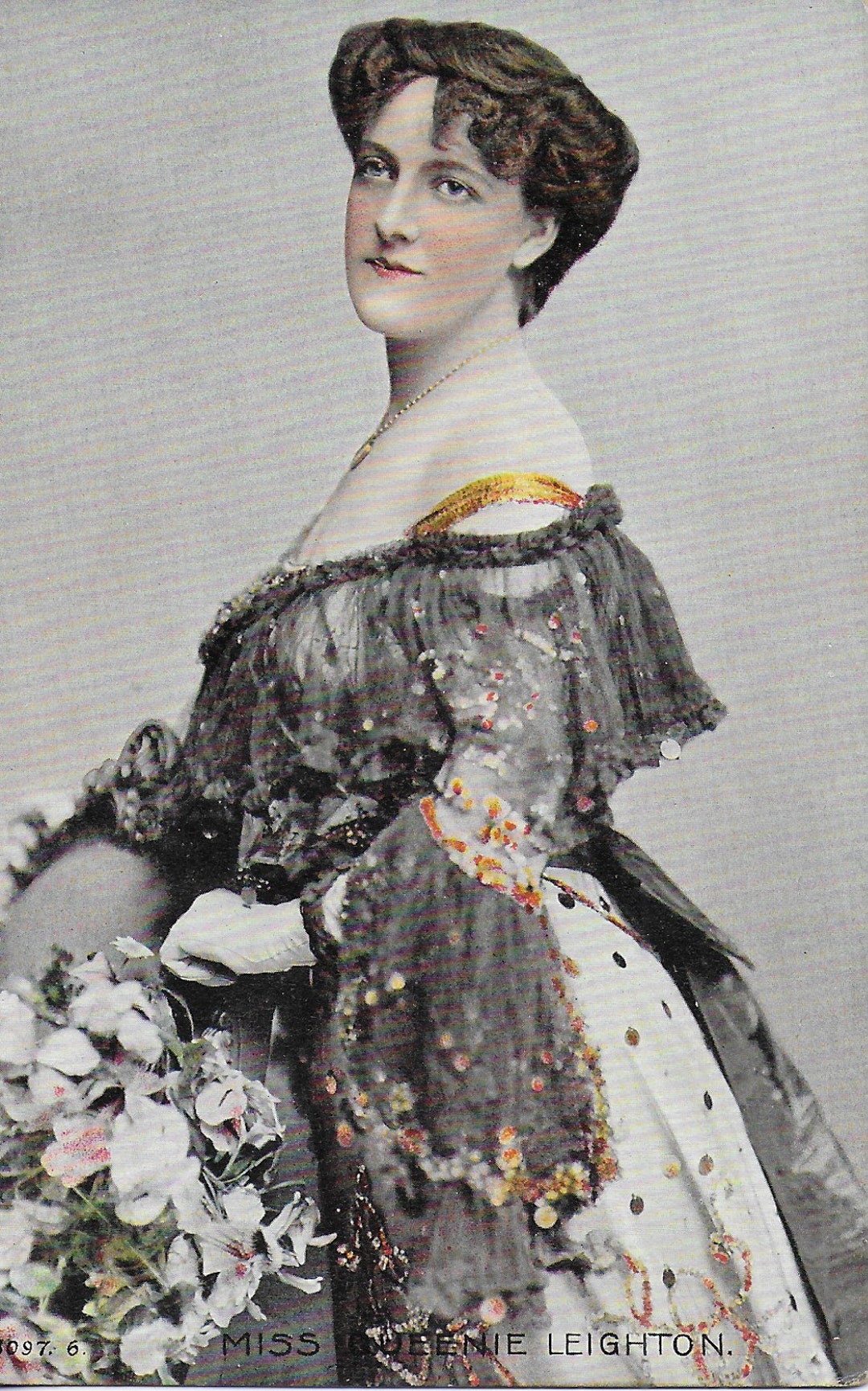 RPPC British Actress Miss Queenie Leighton Theatre Star, Famed Beauty ...