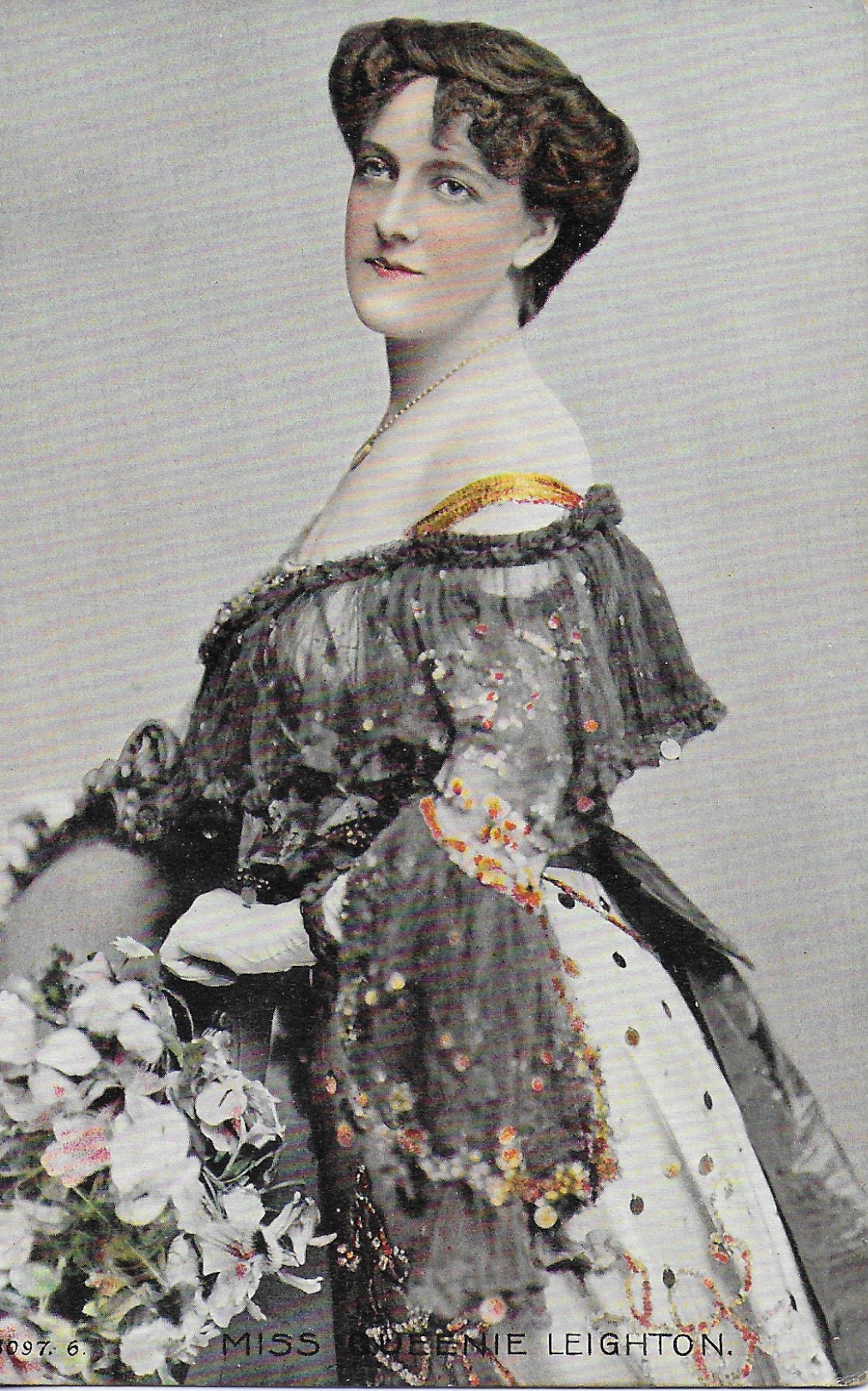 RPPC British Actress Miss Queenie Leighton Theatre Star, Famed Beauty ...