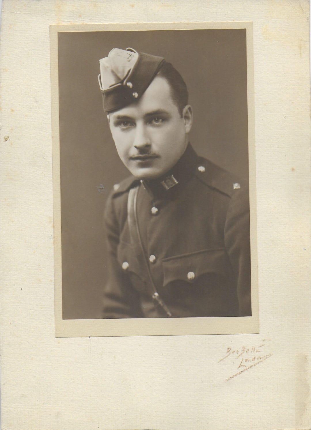 Vintage Photograph, Airman, WW1, Military Service, Man in Uniform ...