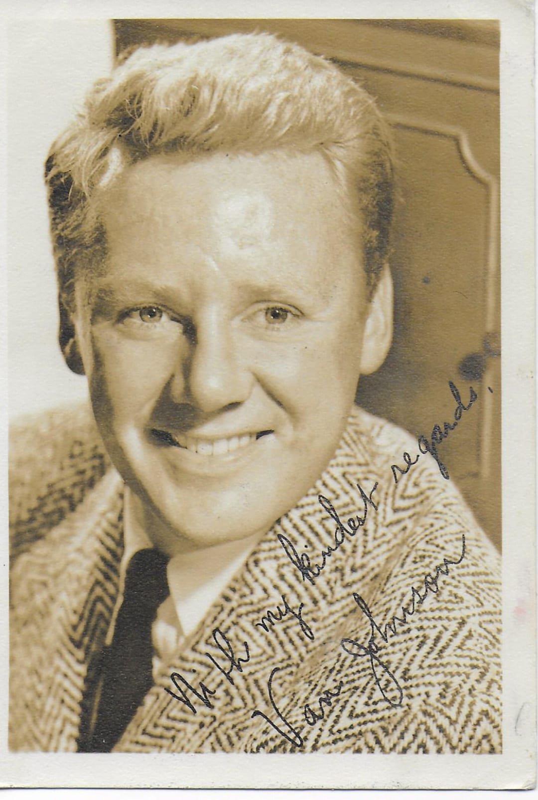 Vintage Photograph,van Johnson, Hollywood Actor Film Star, Hollywood ...
