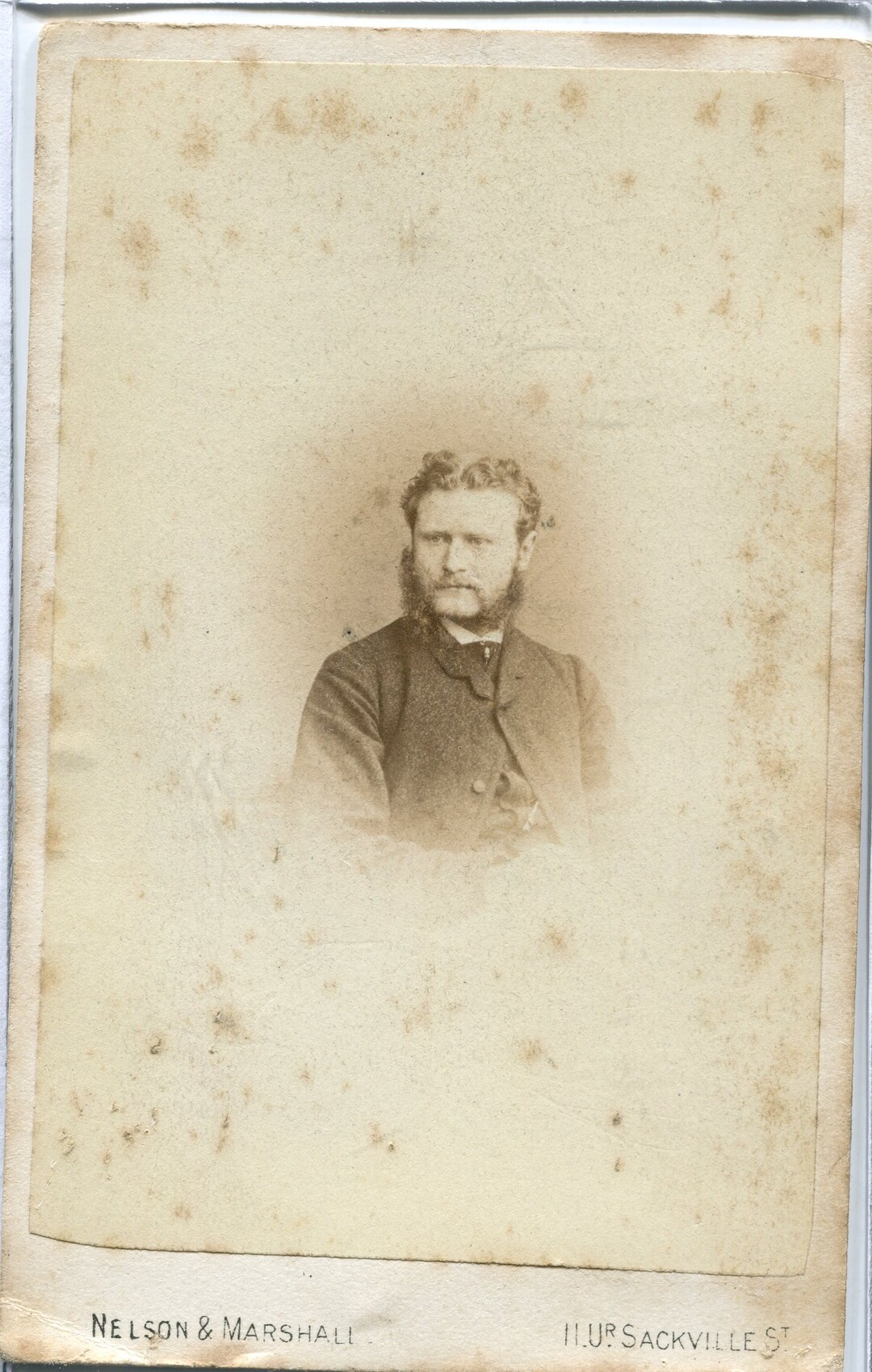 Victorian CDV Gentleman With Beard & Sideburns, Fashion, Decorative ...