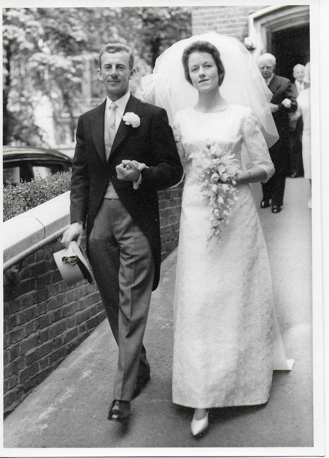 Vintage Photo, Wedding, Bride, Groom, Wedding Dress, Beautiful Bride ...