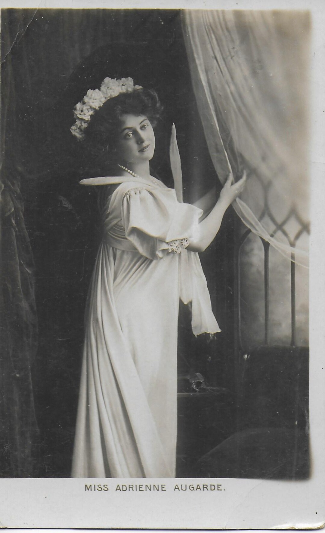 RPPC British Actress Miss Adrienne Augarde, Theatre Star, Famed Beauty ...