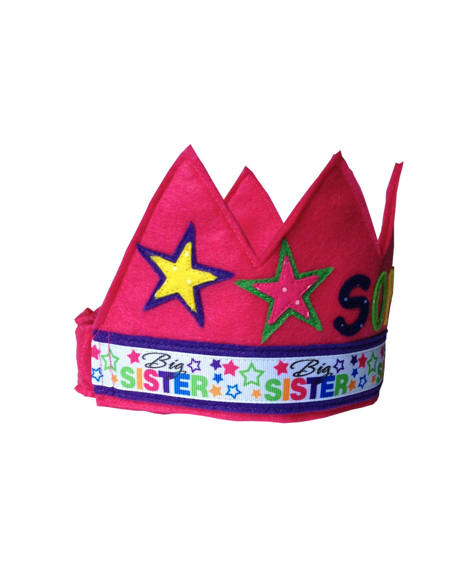 Big Sister Crown - Personalized / Custom Version - Etsy