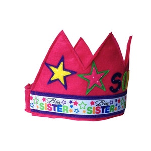 Big Sister Crown - Personalized / Custom Version - Etsy