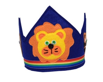 The Lions and Tigers and Bears Circus Crown | Etsy