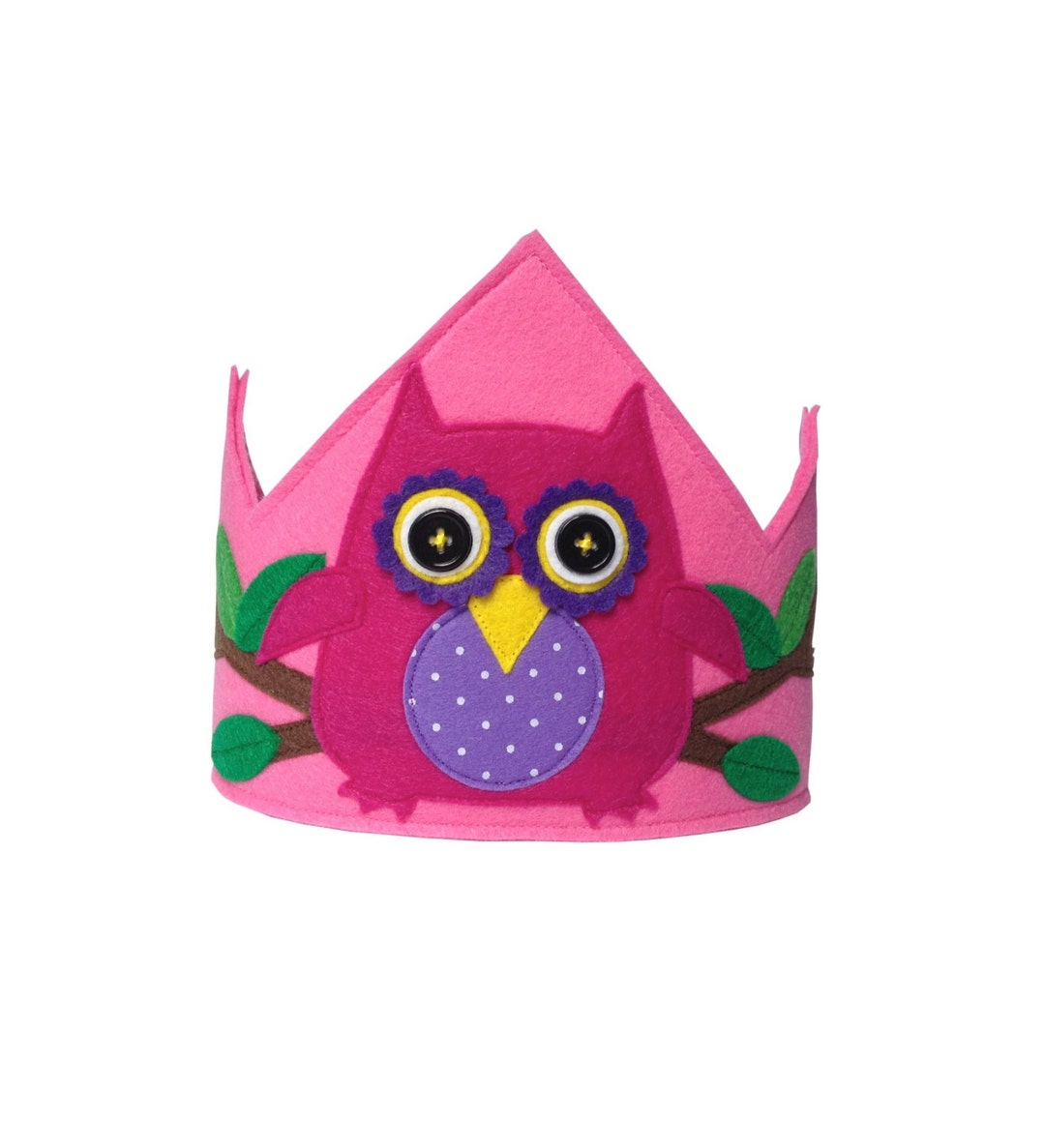 The Adorable Spotted Owl Crown - Etsy