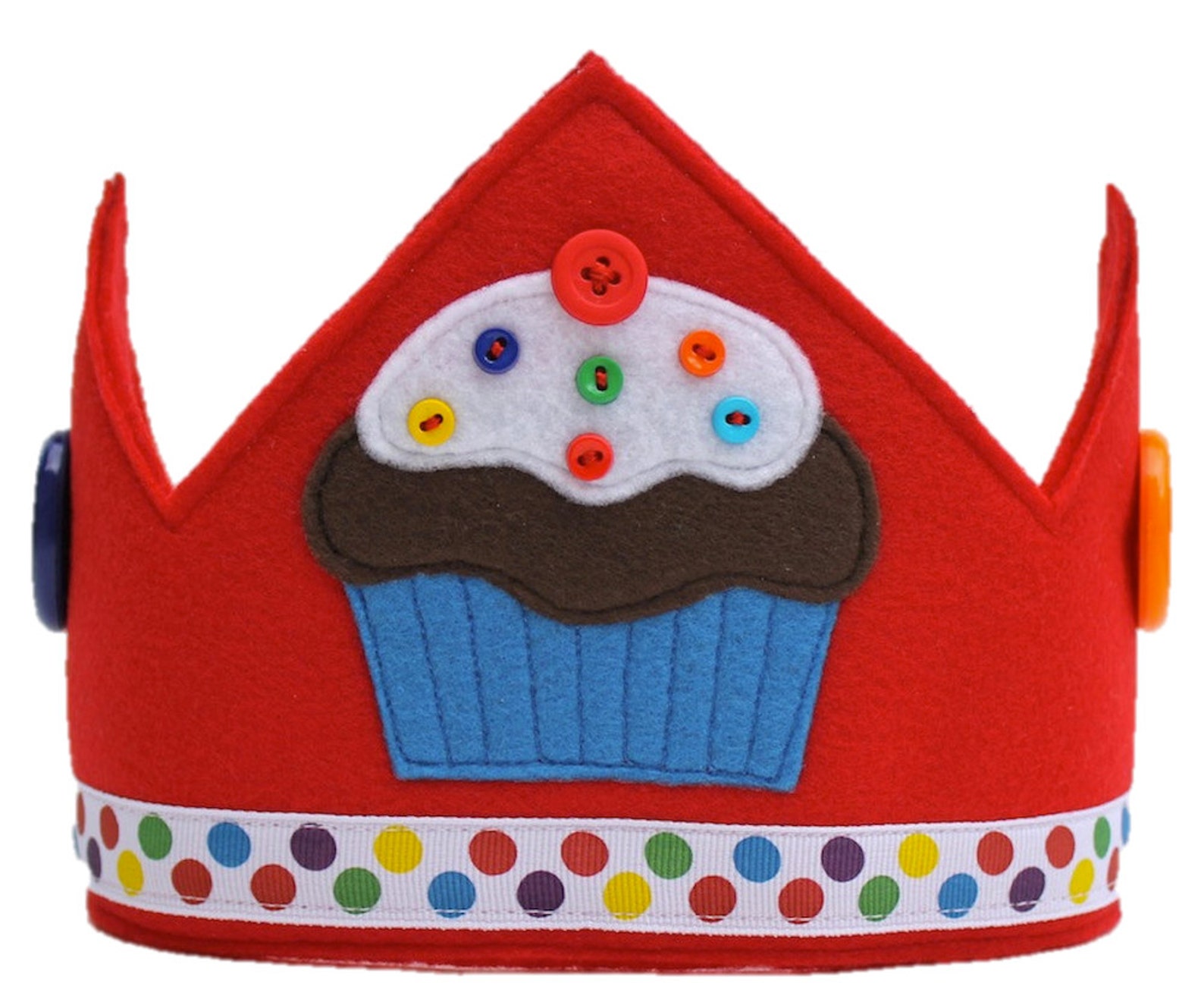 Birthday Cupcake Crown - Etsy