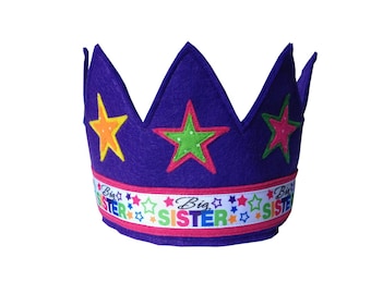 Big Sister Crown Personalized / Custom Version - Etsy