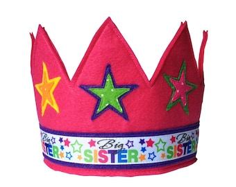 Big Sister Crown Personalized / Custom Version - Etsy