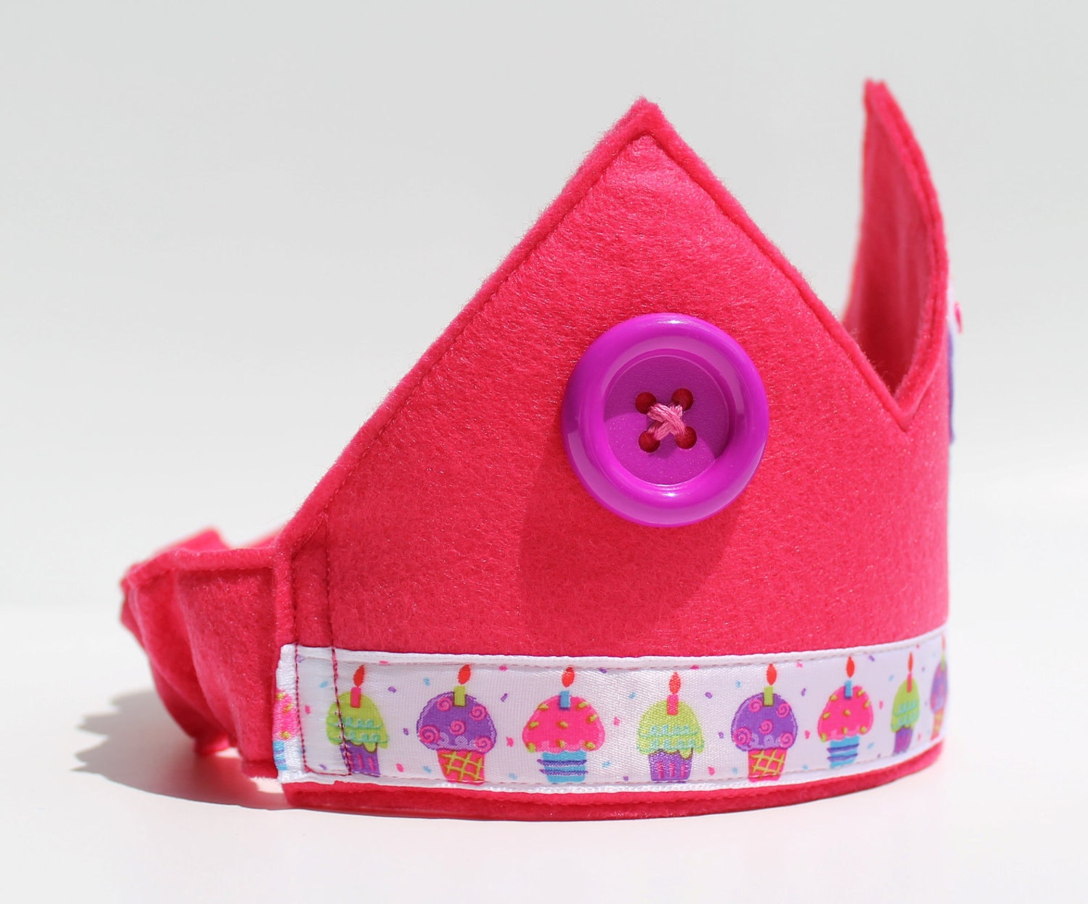 Birthday Cupcake Crown - Etsy