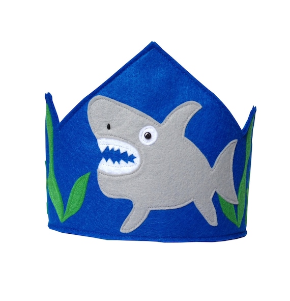 Chomper the Shark Crown - Etsy