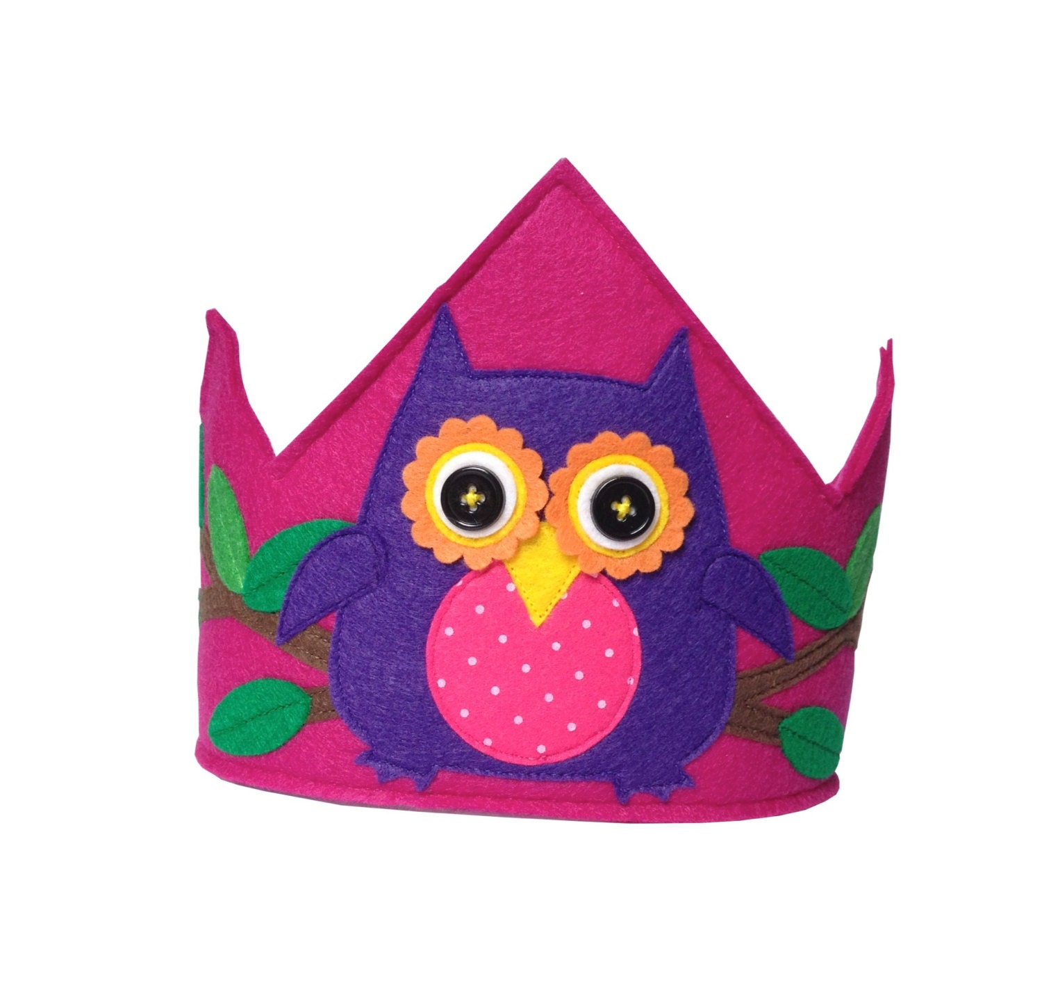 The Adorable Spotted Owl Crown - Etsy