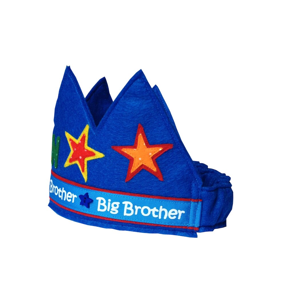 Big Brother Crown - Personalized / Custom Version - Etsy