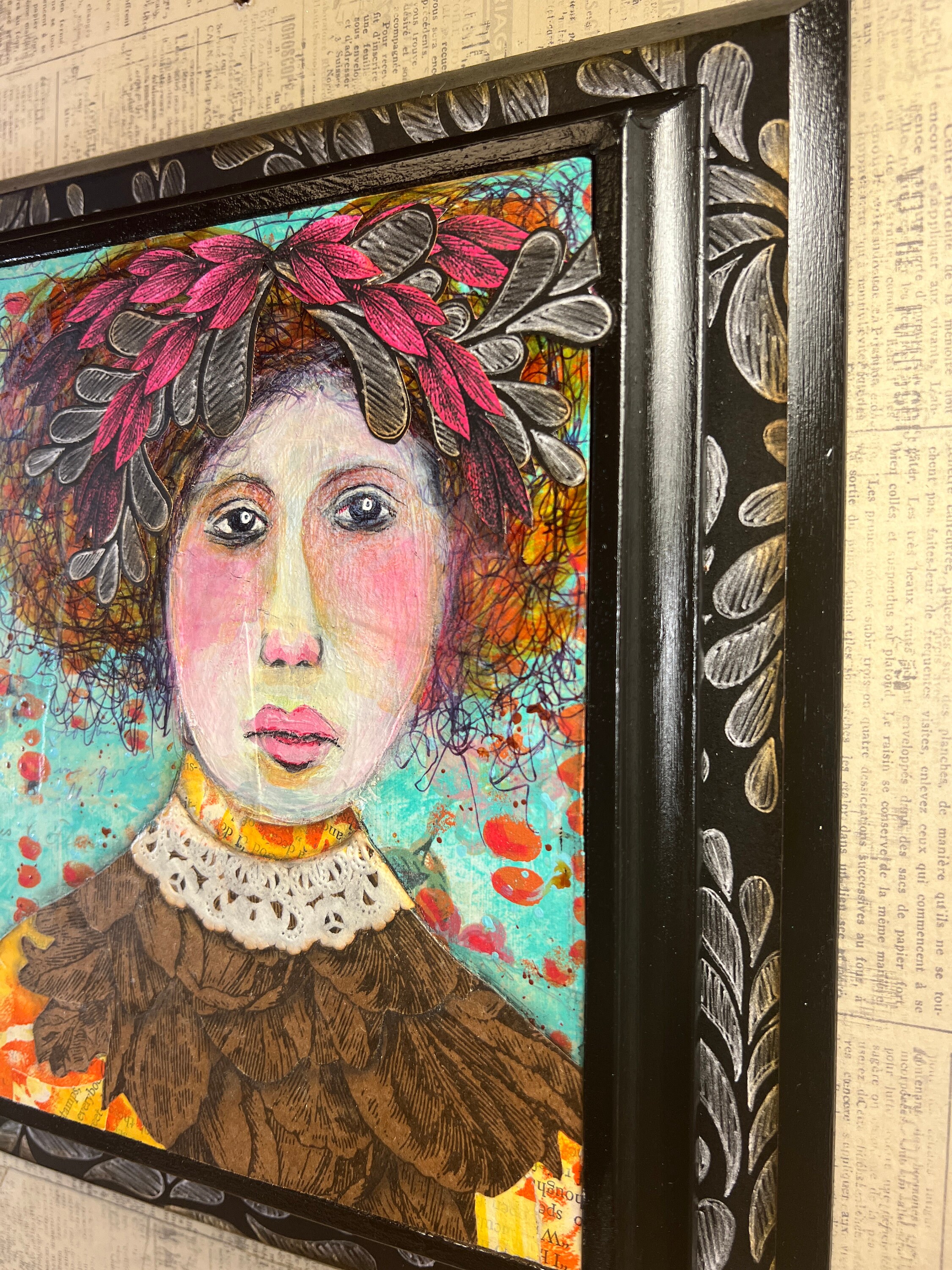 ORIGINAL mixed Media Painting Great Expectations - Etsy