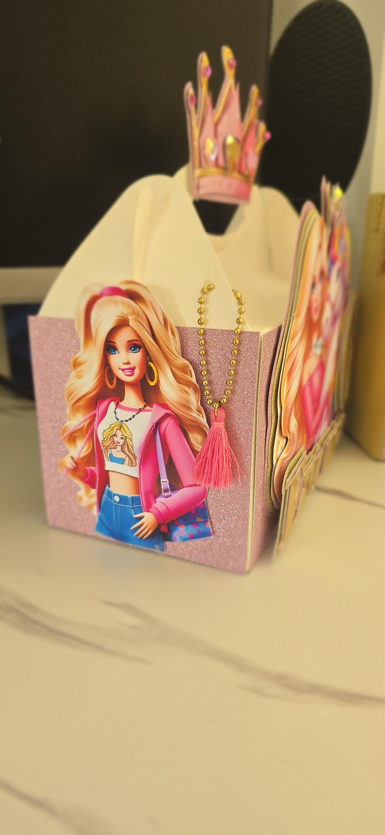 Barbie Favor Party, Barbie Candy Box, Barbie Theme Birthday. Gable Box ...