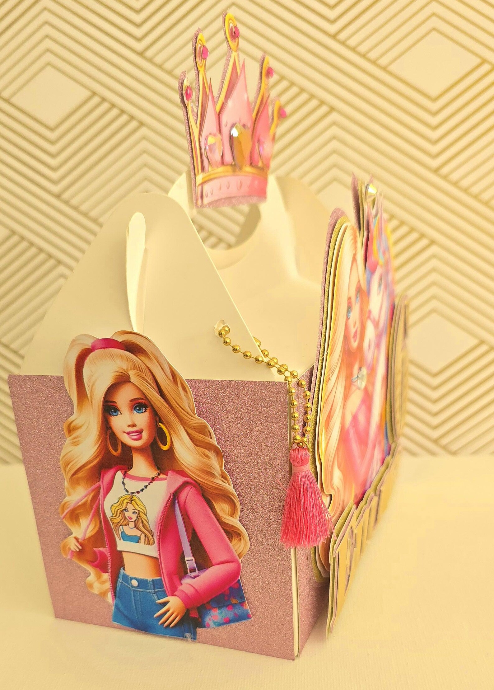 Barbie Favor Party, Barbie Candy Box, Barbie Theme Birthday. Gable Box ...