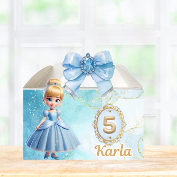 Cinderella Candy Box - Etsy