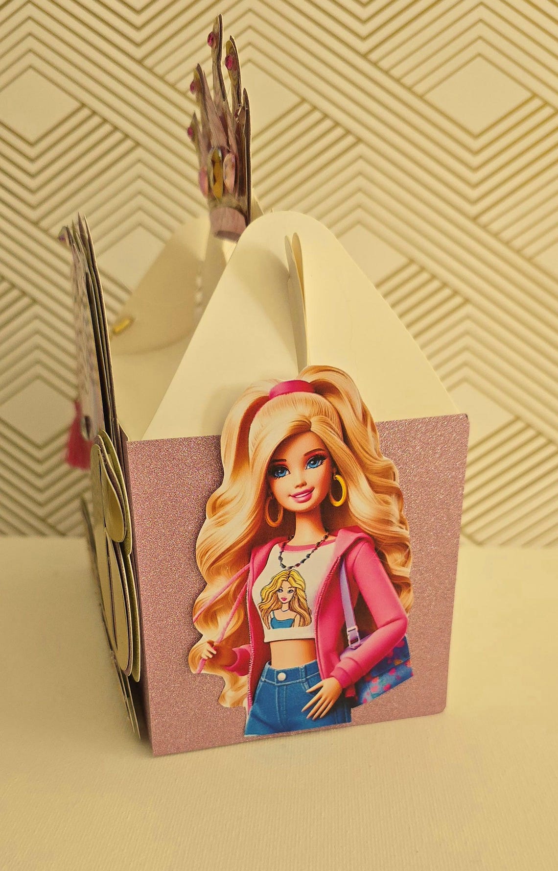 Barbie Favor Party, Barbie Candy Box, Barbie Theme Birthday. Gable Box ...