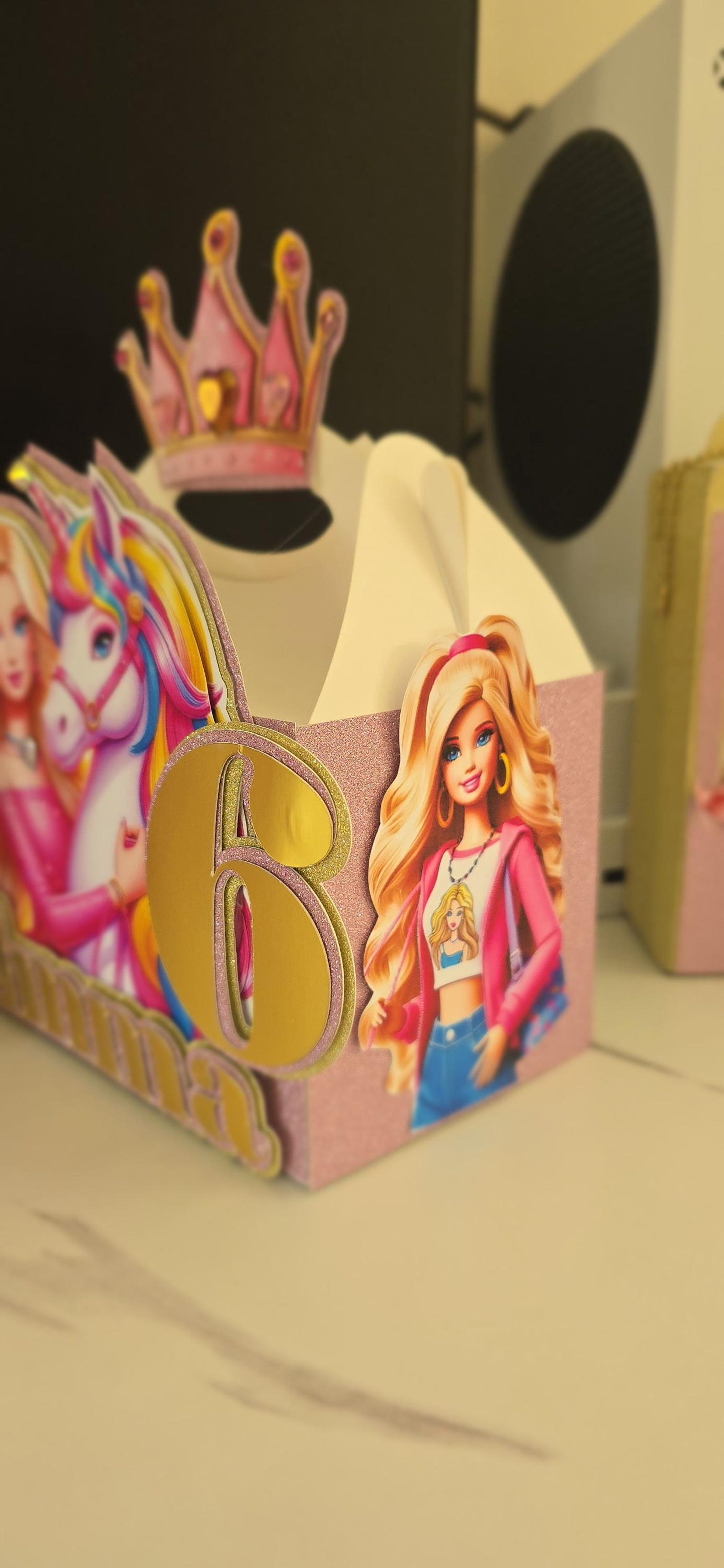 Barbie Favor Party, Barbie Candy Box, Barbie Theme Birthday. Gable Box ...