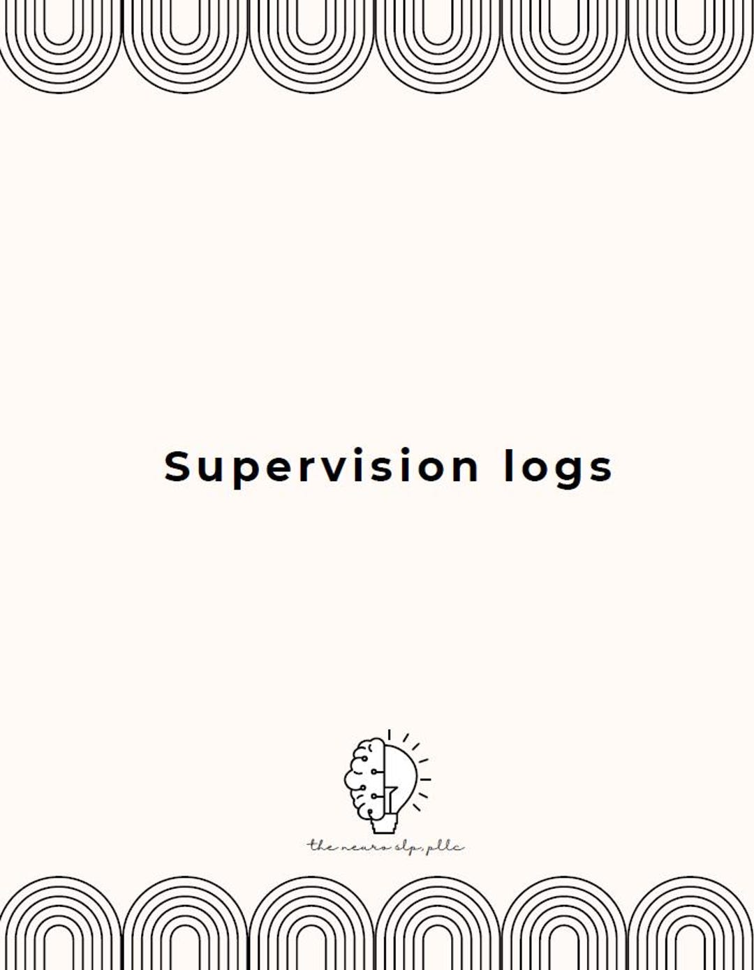 Supervision Log - Etsy
