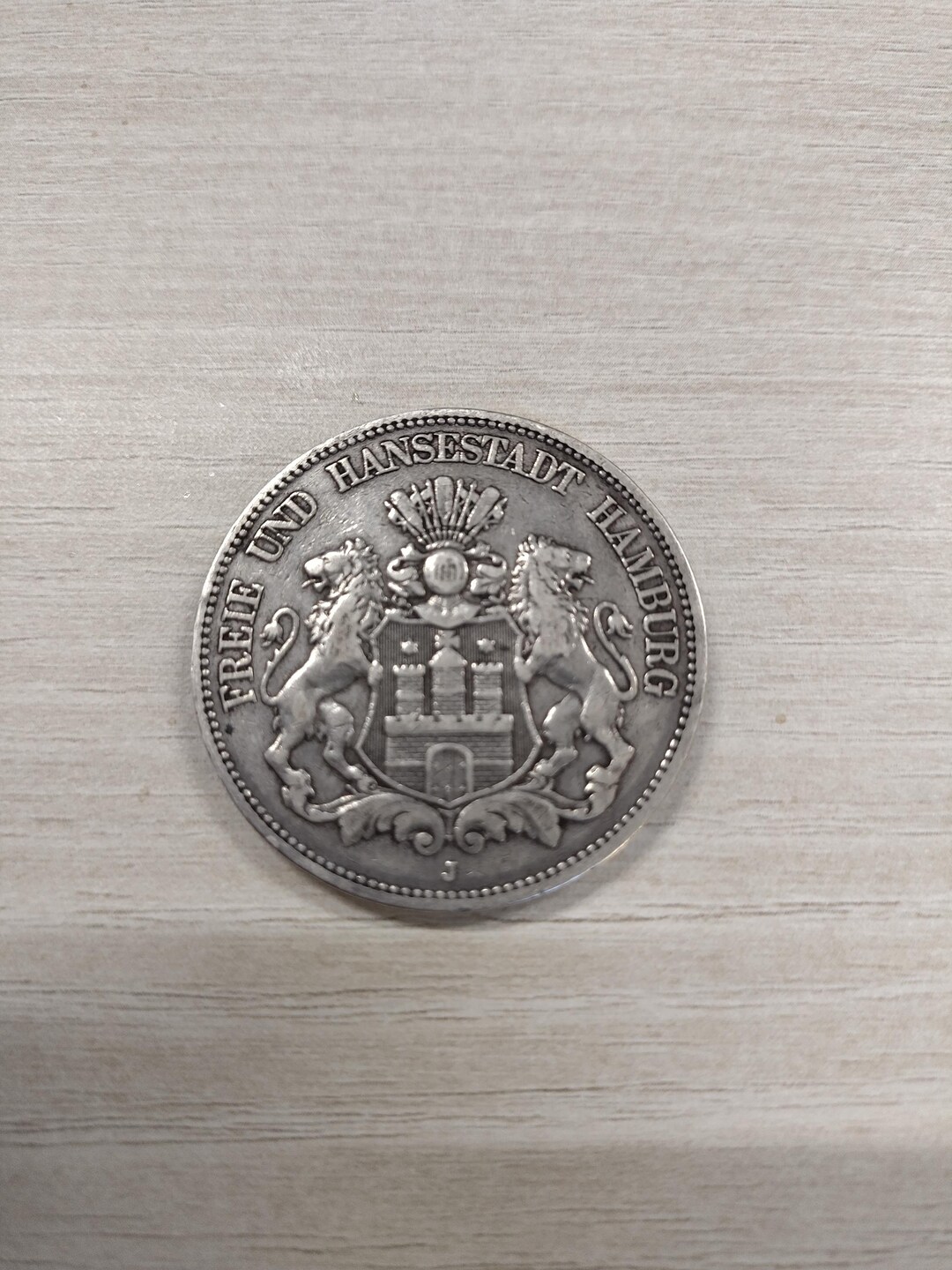 5 Mark 1876 J (hamburg) - Etsy