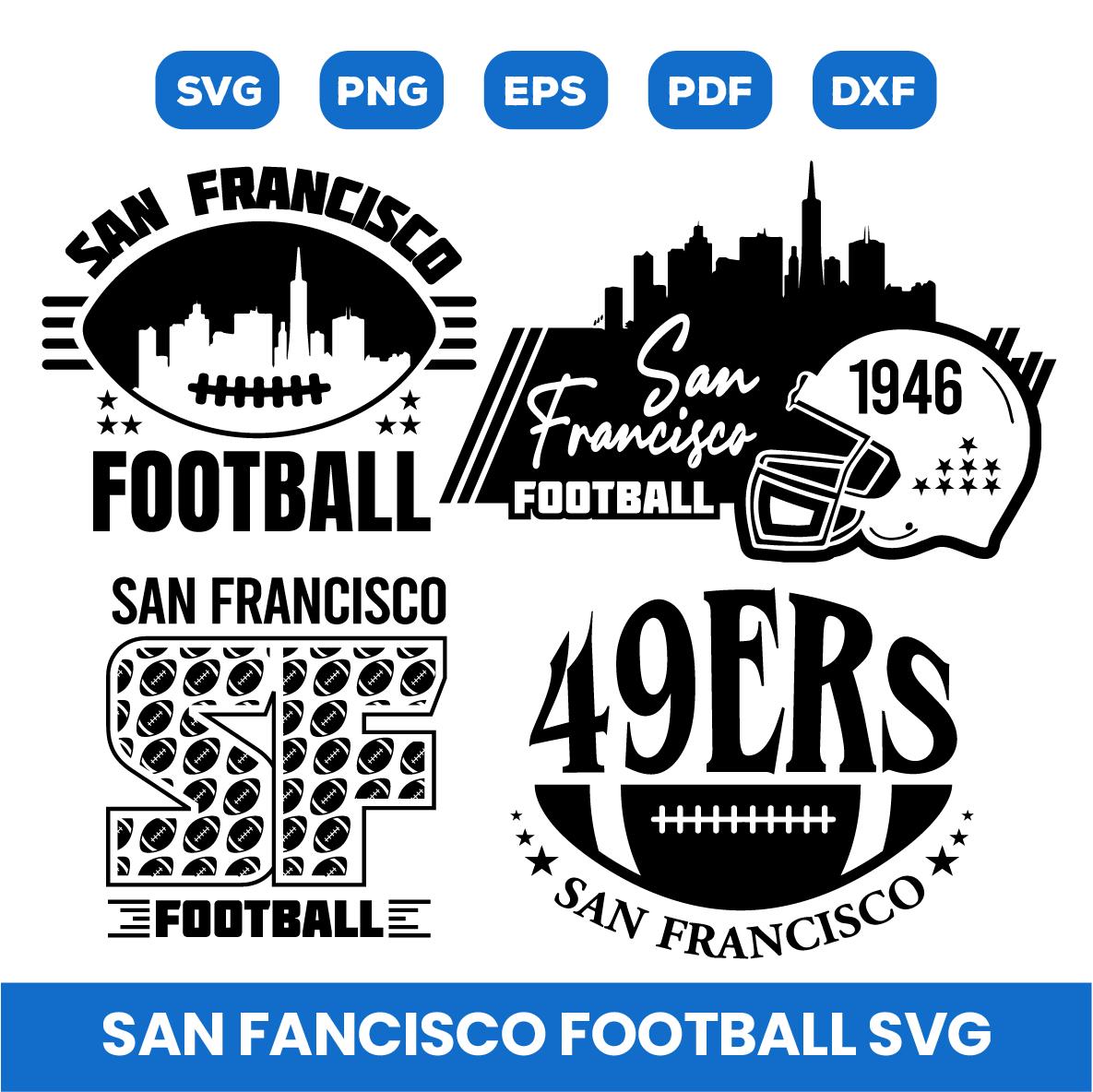 San Francisco Football Svg Bundle, Bang Bang Niner Svg, 49ers Svg ...