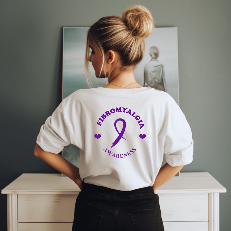 Fibromyalgia Awareness Svg, Fibro Warrior Survivor Ribbon Svg, Family ...