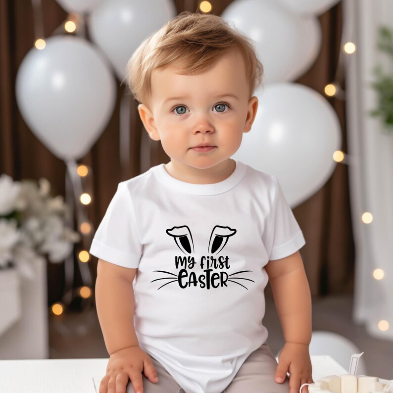 My First Easter Svg, My 1st Easter Svg, Happy Easter Svg, Easter Kids ...