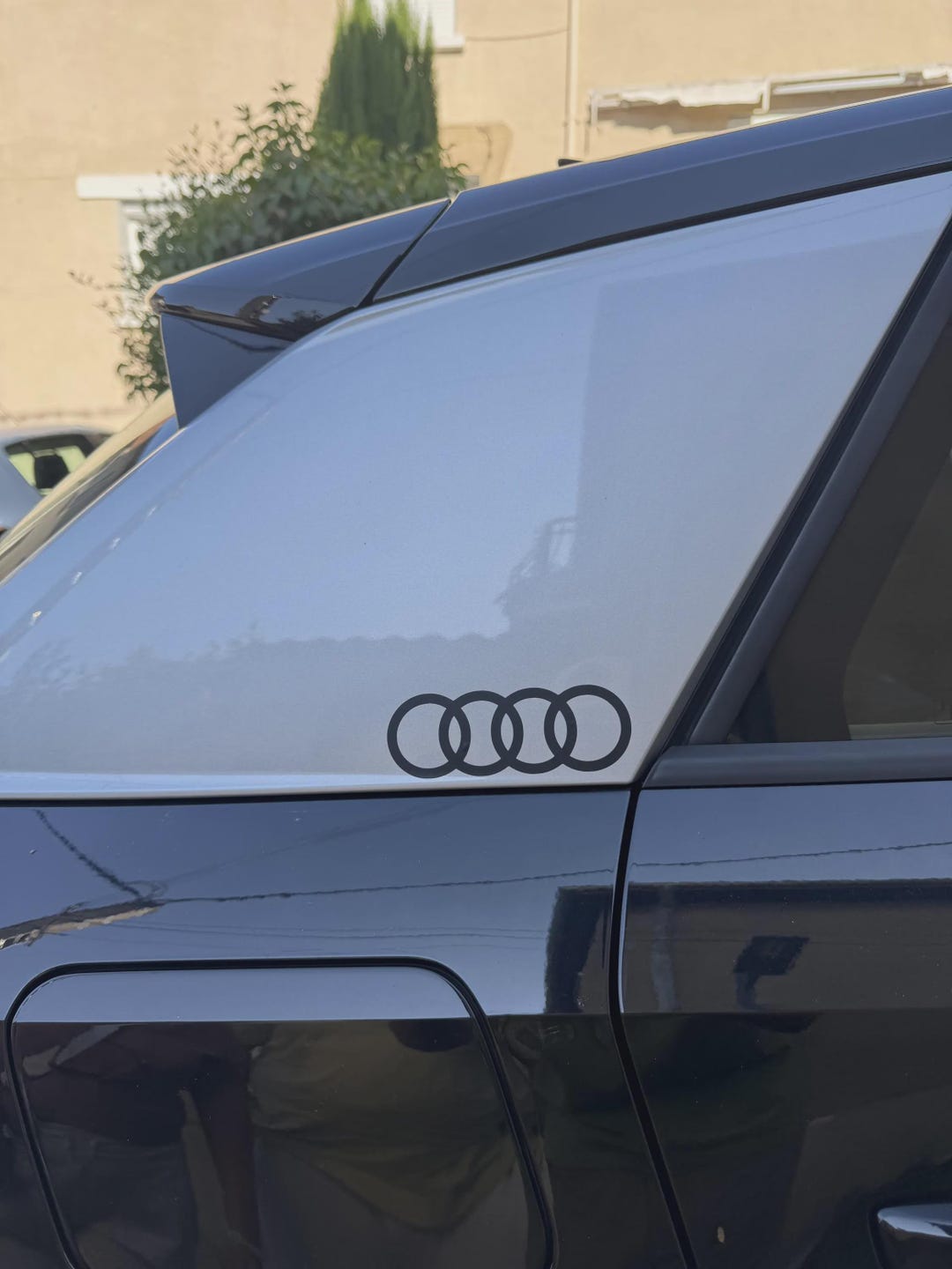 Set of 2 AUDI Stickers for Q2 - Etsy