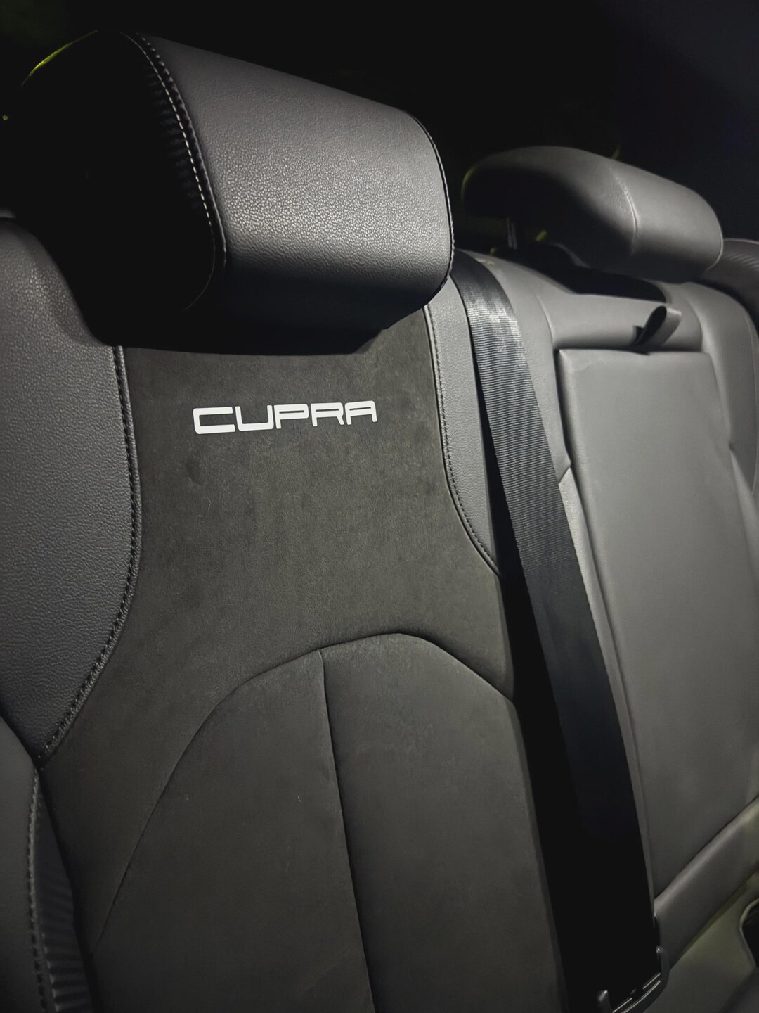 2 CUPRA PHASE 2 Stickers for Rear Seats ALCANTARA - Etsy UK
