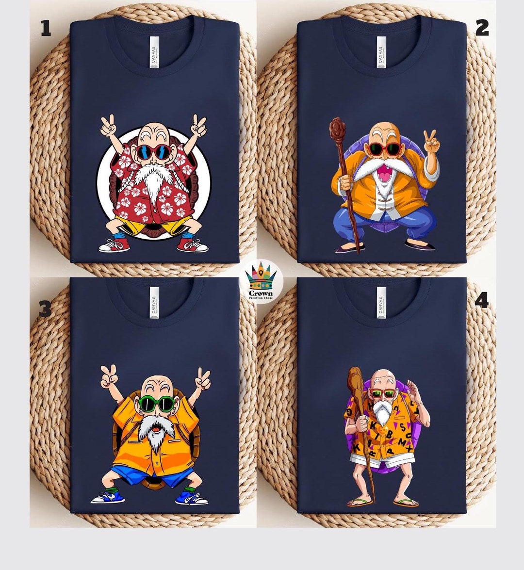 Dragon Ball Master Roshi Shirt, Anime Manga Shirt, Anime Lovers Shirt ...