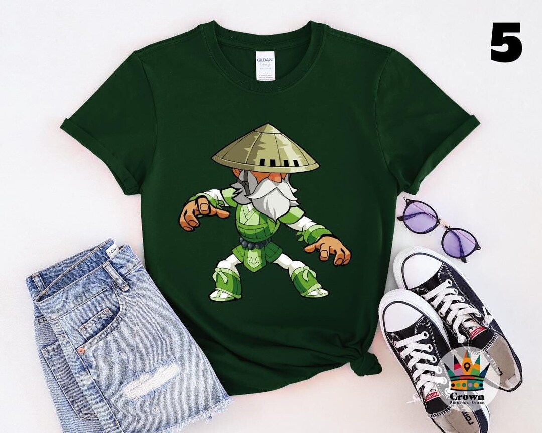 Brawlhalla Character Shirt, Brawl Stars Gamer Shirt, Brawl Stars Leon ...