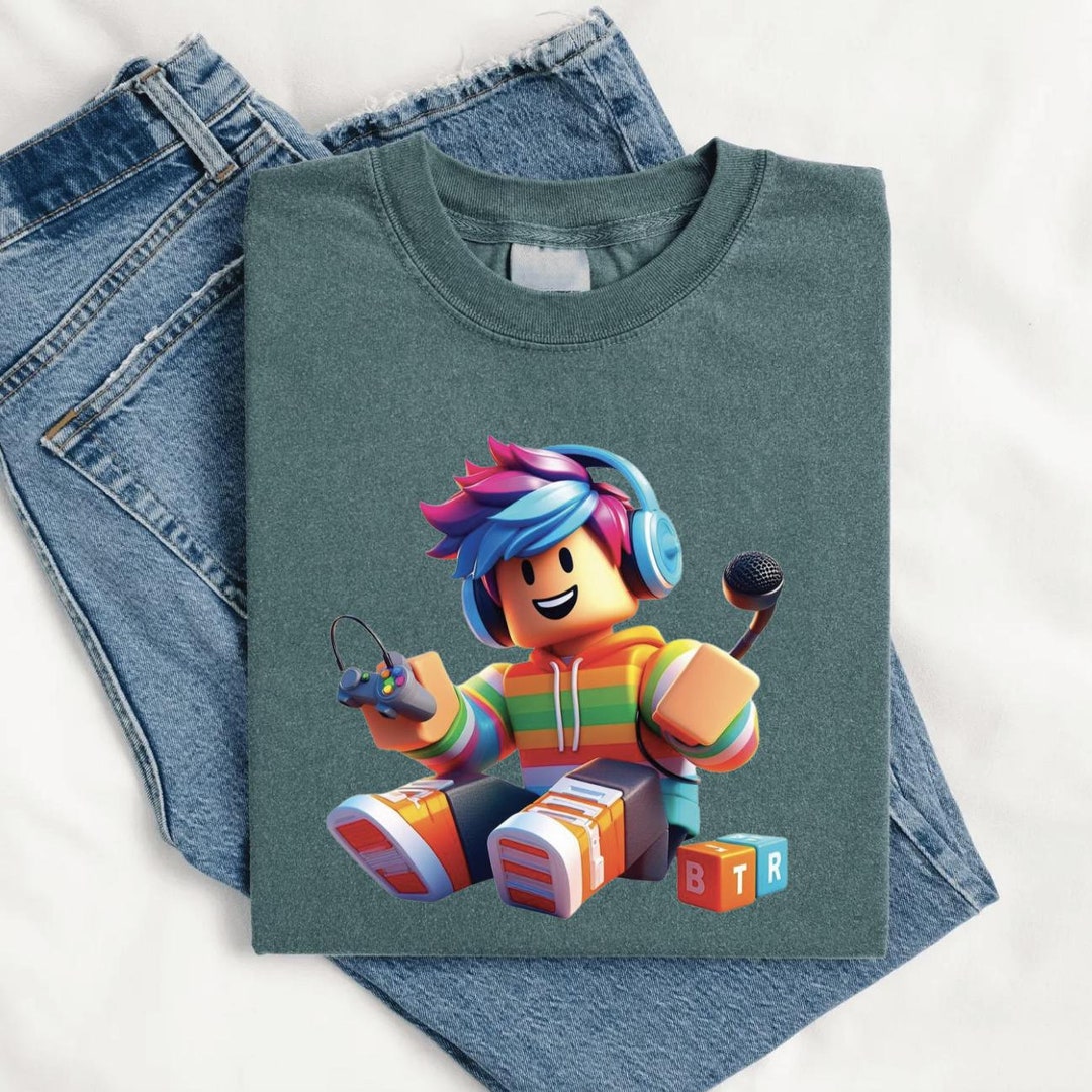 Personalized Roblox Designs Shirt, Roblox Shirt for Kids, Roblox Boy ...