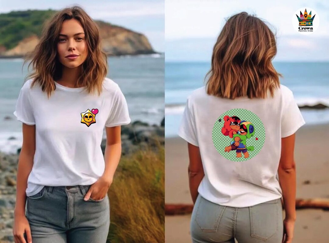 Brawl Stars Character Shirt, Brawl Stars Gamer Shirt, Brawl Stars Shirt ...