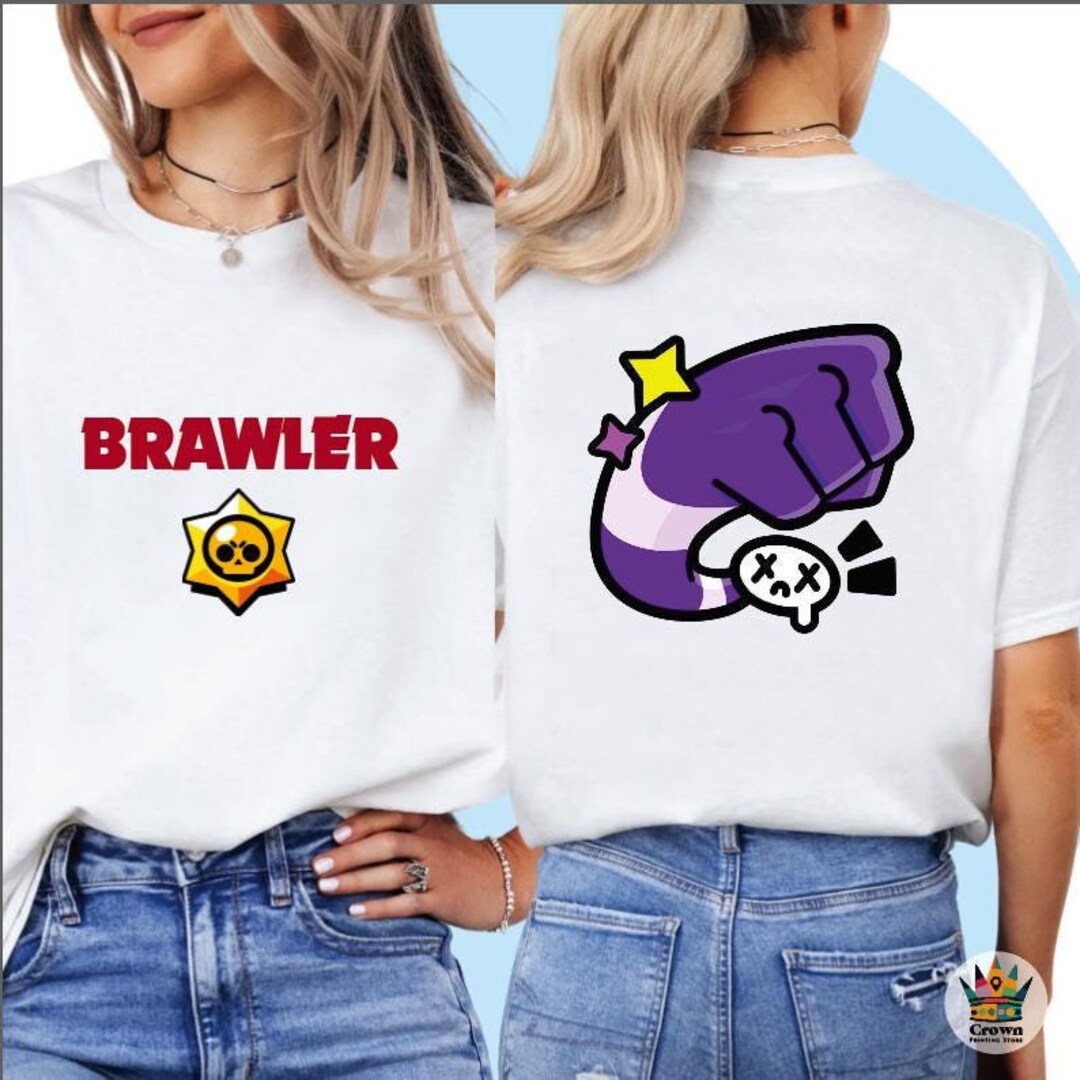 Brawl Stars Brawler Shirt, Brawl Stars Character Shirt, Brawl Stars ...