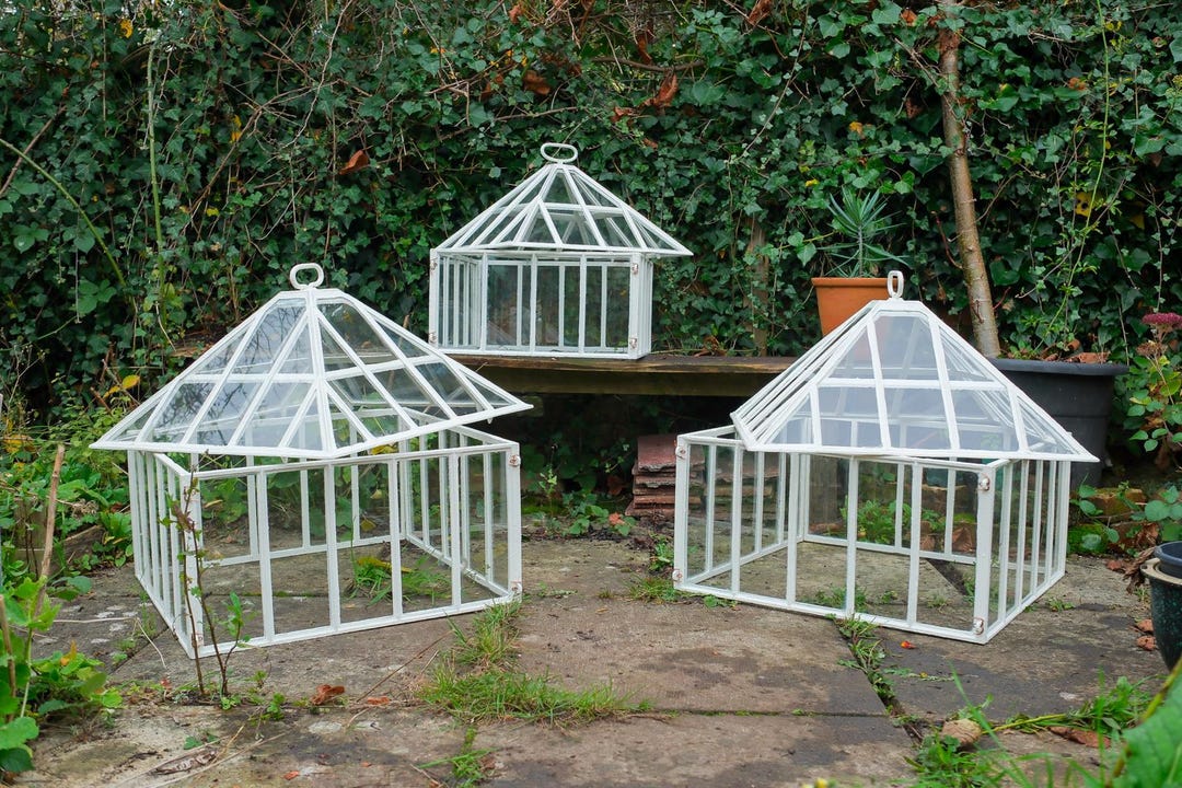 Large Vintage Cast Iron Cloche, 60x60x60cm, Set of 2 - Etsy