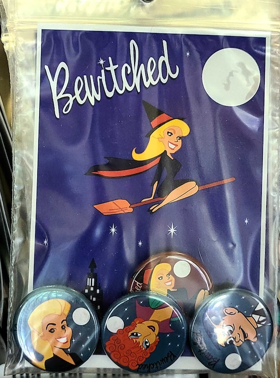Bewitched Button Pack | Etsy