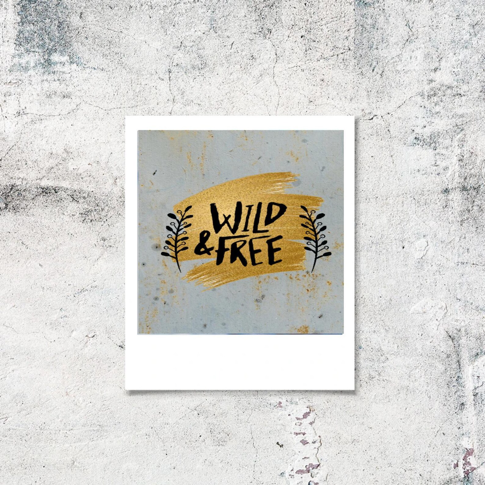Wild and Free Sign, Printable Wall Art, Nursery Art Print ...