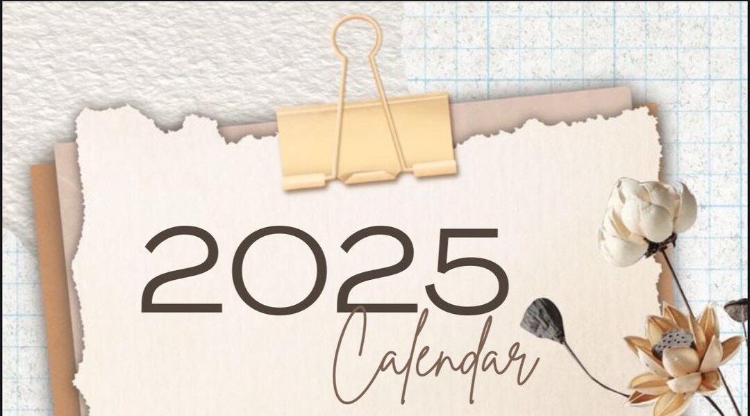 2025 Calendar - Etsy