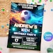 Soccer Invitation, Champions League Birthday Invitation Template, FIFA ...
