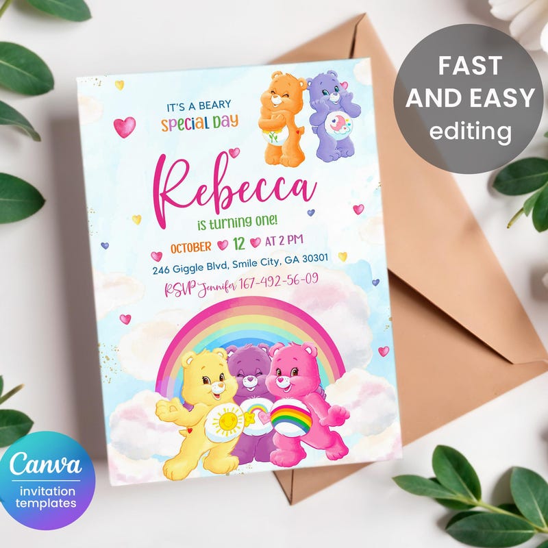 Care Bears Party - Etsy