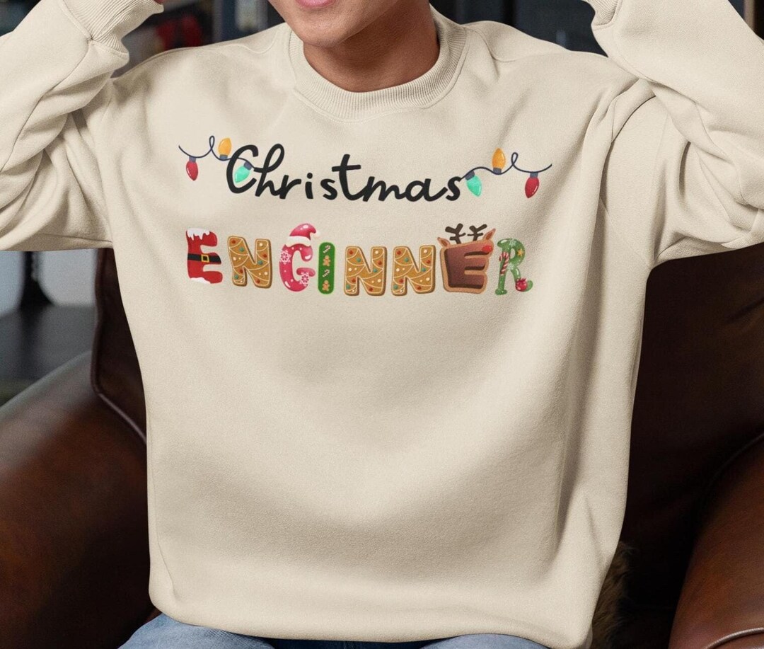 Funny sweatshirt, Engineer Christmas sweatshirt, Engineer Sweater ...